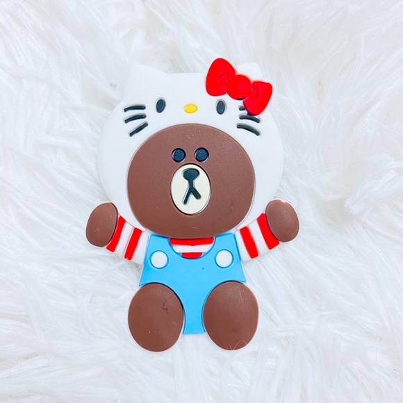 Accessories | New 3d Hello Kitty Bear Pop Socket | Poshmark